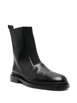 JIL SANDER Chunky Leather Boots
