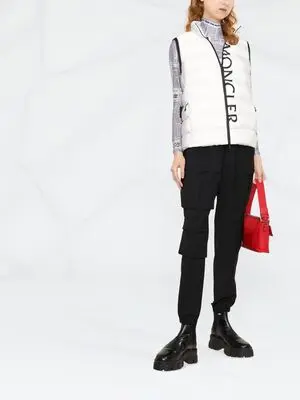 Moncler Logo-print Padded Gilet