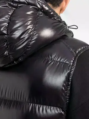 Moncler Bormes Hooded Gilet - Black