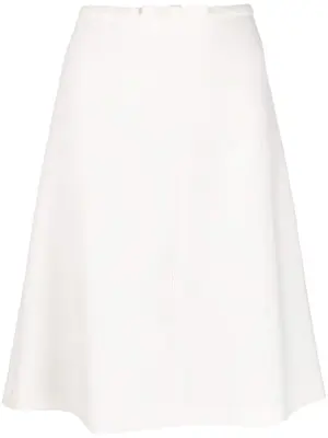 Red Valentino Bow-detail A-line Skirt