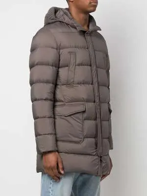 Herno Padded Hooded Down Coat - Green
