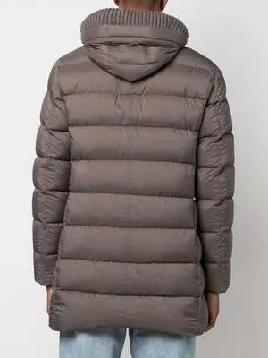 Herno Padded Hooded Down Coat - Green