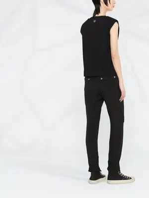 Philipp Plein Graphic-print Sleeveless Top