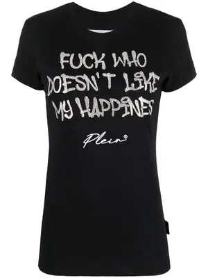 Slogan Print T-shirts For Women
