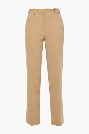 Maje Stretchcrepe Straightleg Pants - Sand