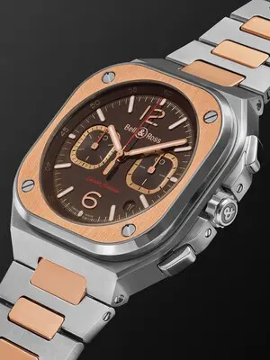 BELL & ROSS Br 05 Limited Edition Automatic Chronograph 42mm Watch - Brown