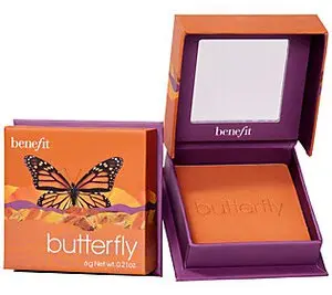 BENEFIT COSMETICS Butterfly Golden Orange Blush
