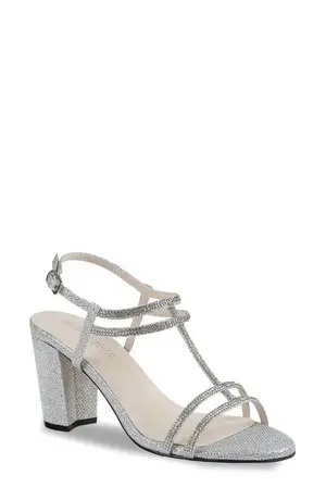TOUCH UPS Ankle Strap Sandal - Silver