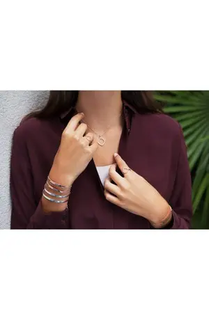 Monica Vinader Linear Friendship Chain Bracelet - Silver