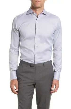 Canali Impeccabile Cotton Dress Shirt - Grey