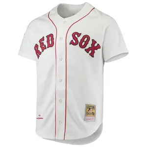 Mitchell & Ness Nomar Garciaparra Boston Red Sox 1997 Cooperstown Collection Authentic Jersey