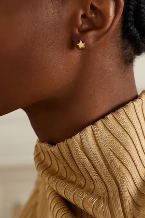Carolina Bucci Shiny Superstellar 18-karat Earrings - Gold