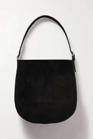 Savette Tondo Suede Shoulder Bag