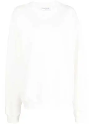 IH NOM UH NIT Logo-print Crewneck Sweatshirt - White