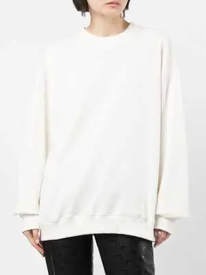 IH NOM UH NIT Logo-print Crewneck Sweatshirt - White