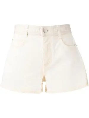 Stella McCartney Logo-waistband Mini Shorts