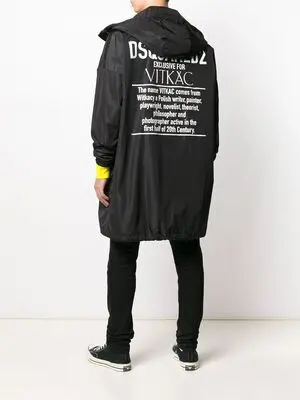 Dsquared2 Exclusive For Vitkac Hooded Raincoat