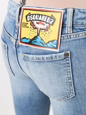 Dsquared2 Flared Cropped Jeans