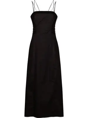 FRAME Square-neck Sleeveless Dress