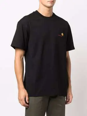 Carhartt Work In Progress American Script T-shirt - Black