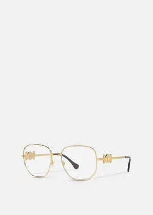 Versace Medusa Biggie Optical Glasses - Gold