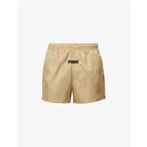 FOG X ESSENTIALS Essentials Brand-tab Shell Shorts Oak