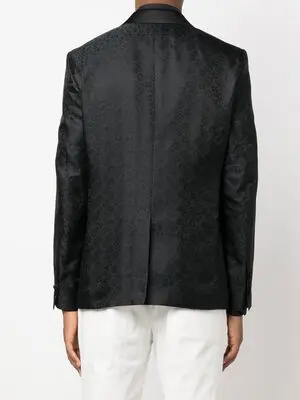 BILLIONAIRE Single-breasted Jacquard Blazer