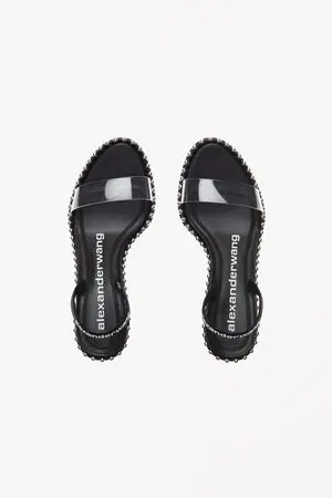 Alexander Wang Nova Low Sandals In Pvc
