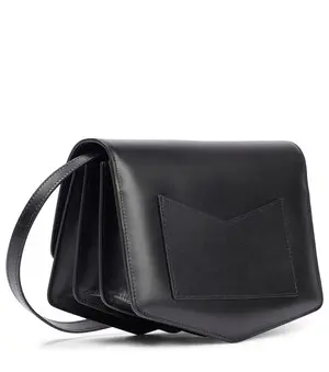 Alaïa Le Papa Small Leather Crossbody Bag