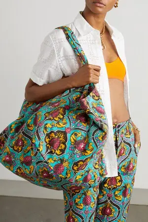 La DoubleJ Reversible Printed Tote