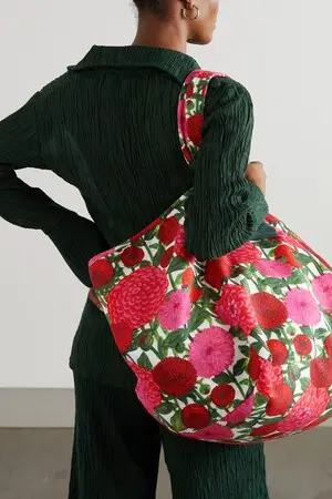 La DoubleJ Reversible Printed Tote