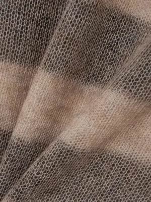 Brunello Cucinelli Striped Mohair-blend Sweater
