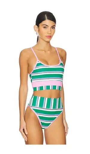 Beach Riot Eva Bikini Top - Jelly Bean Green