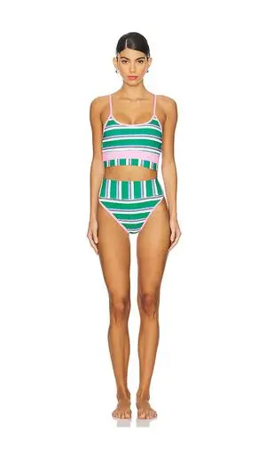 Beach Riot Eva Bikini Top - Jelly Bean Green