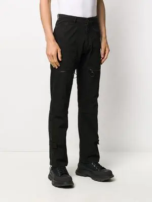 Off-White Multi-pocket Straight-leg Jeans