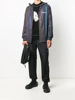 COUNTY OF MILAN Iridescent Hooded Jacket