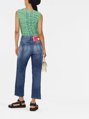 Dsquared2 Smiley Boston Straight-leg Jeans - Blue