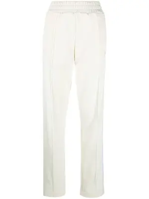 Palm Angels Side-stripe Track Pants - White