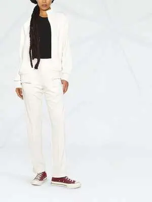 Palm Angels Side-stripe Track Pants - White