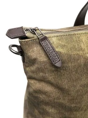 Woolrich Camou Logo-patch Tote Bag
