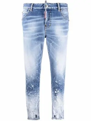 Dsquared2 Cropped Skinny Jeans