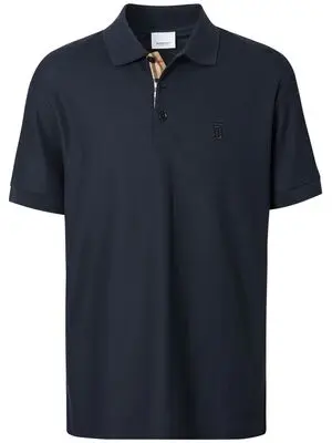 Burberry Logo-embroidered Polo Shirt
