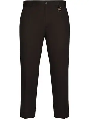 Dolce & Gabbana Stretch-cotton Chino Trousers