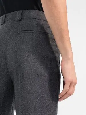 Brunello Cucinelli Pleat Detail Tailored Trousers - Grey