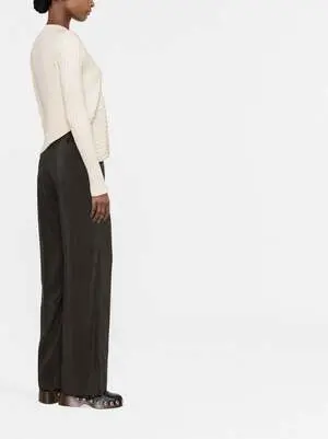 Stella McCartney Asymmetric-hem Ribbed Top