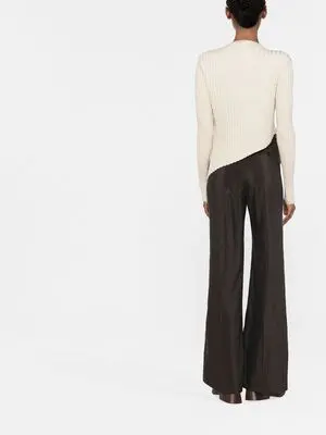 Stella McCartney Asymmetric-hem Ribbed Top