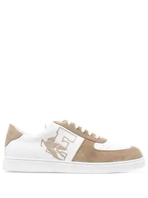 Etro Pegaso Panelled Low-top Sneakers