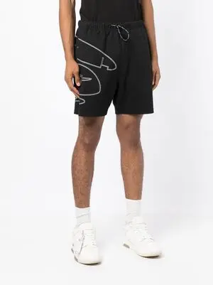 AAPE BY *A BATHING APE Moonface-patch Shorts