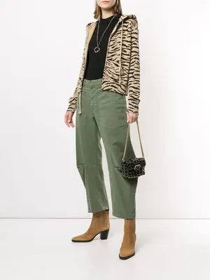 NILI LOTAN Shon Wide-leg Trousers - Green