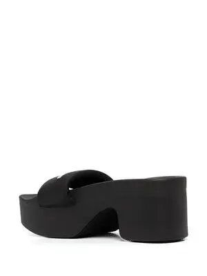 Alexander Wang Logo-print Strap Slides